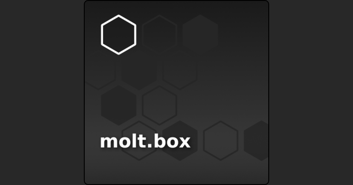 molt.box - Profile | .box